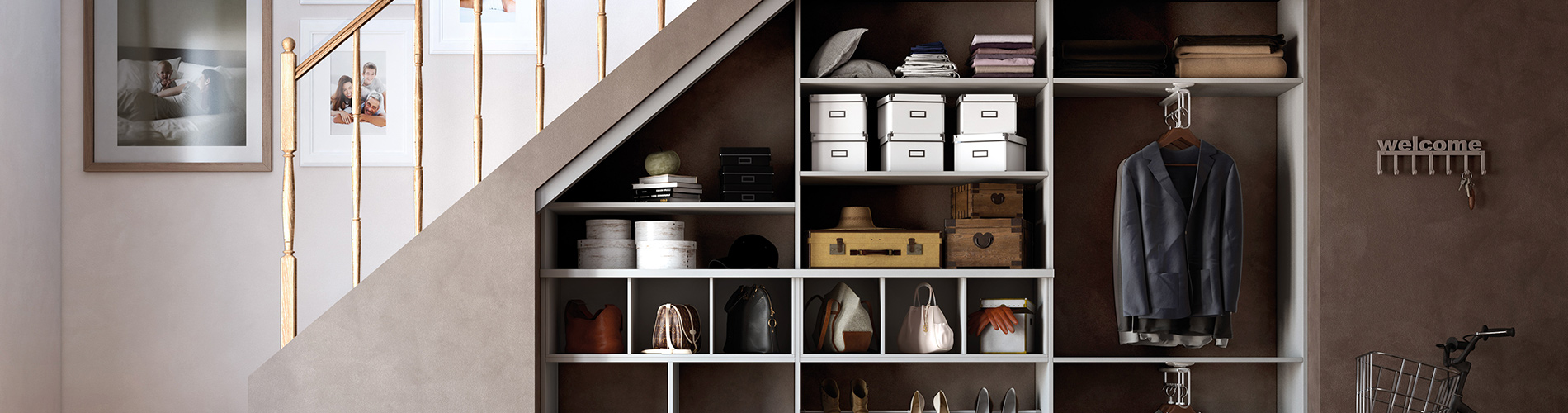 Rangement sous pente | Èggo | Pensez au sur-mesure